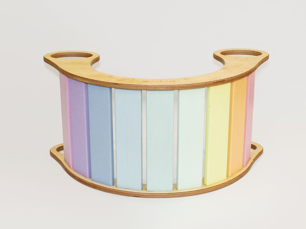 Pastel Rainbow Rocker – WoodStyle
